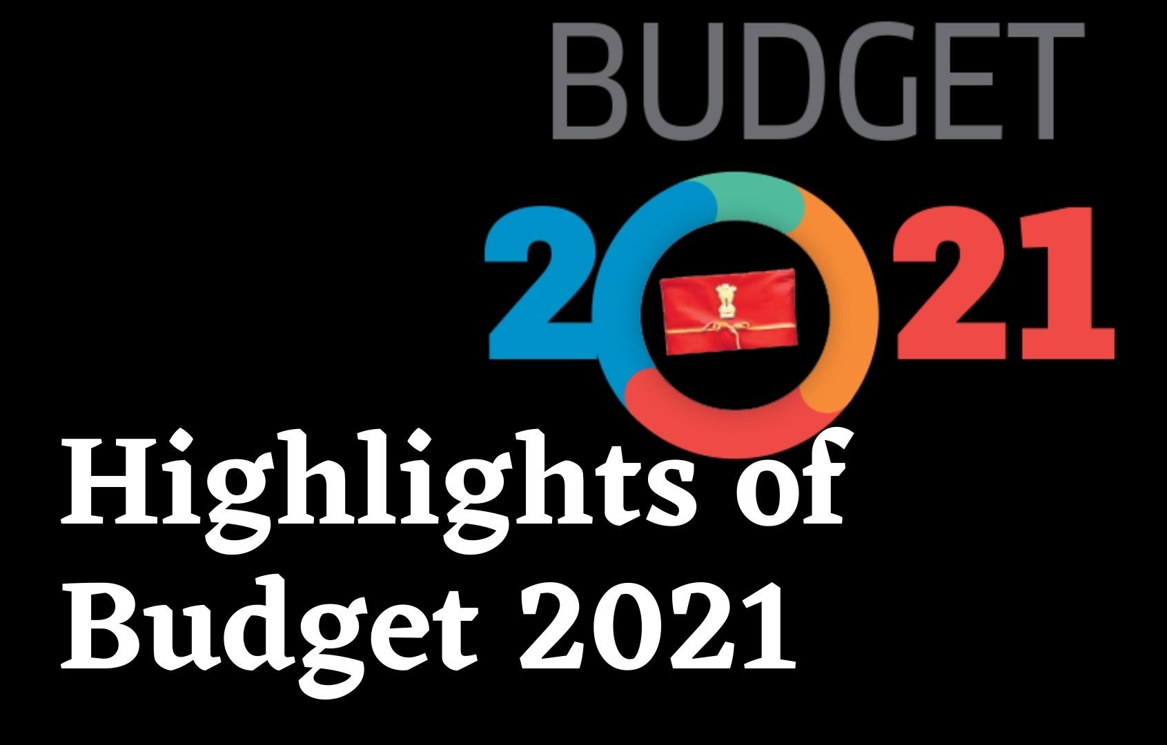 Highlights of Budget-2021 | Blogs