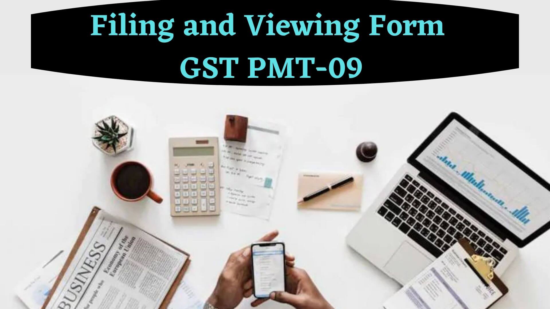 Now taxpayer view and file Form GST PMT-09 | Blogs