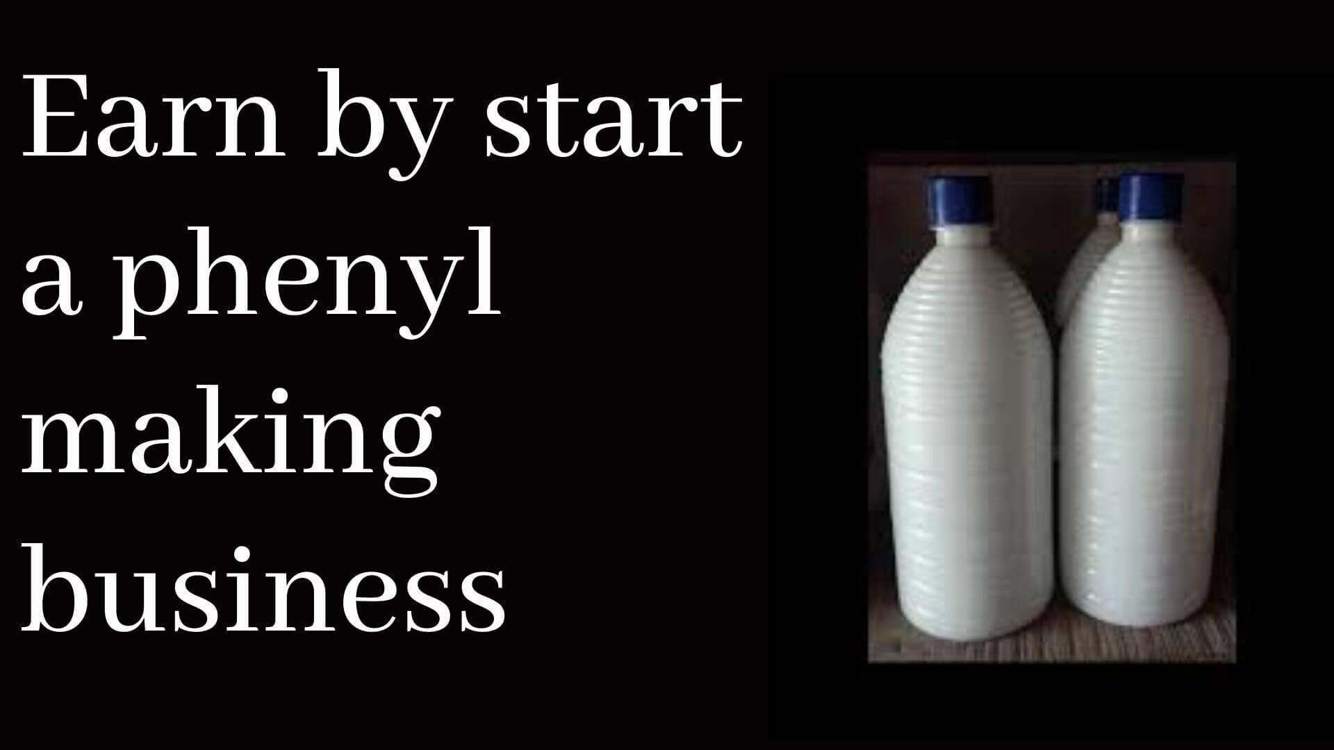 How to start a phenyl making business | Blogs